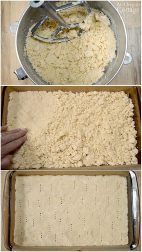 Caramel Coconut Shortbread Cookie Bar Recipe - An Oregon Cottage