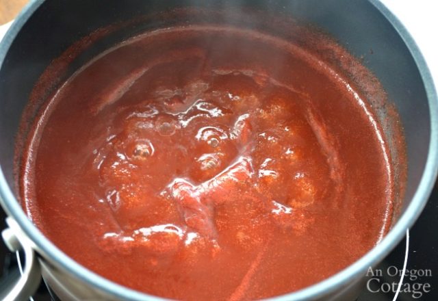 Quick Honey Sweetened Homemade Ketchup Recipe - An Oregon Cottage