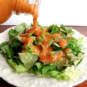 Healthier American French Dressing for Salads - An Oregon Cottage