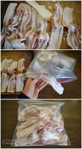 How to Freeze Bacon Slices for Recipes, Convenience & Storage - An ...
