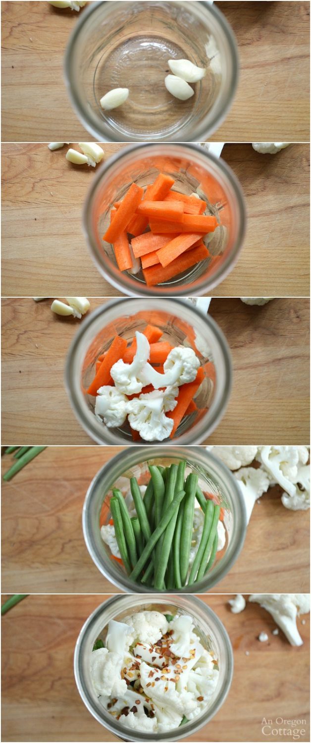 Easiest Fermented Pickled Vegetables Ever - An Oregon Cottage