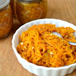 Hot & Sweet Carrot Relish Freezer Preserves - An Oregon Cottage