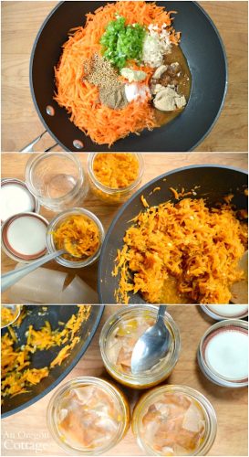 Hot & Sweet Carrot Relish Freezer Preserves - An Oregon Cottage