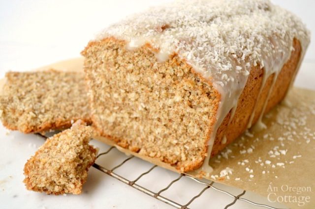 Coconut Bread Recipe (Whole Wheat, Maple Sweetened & Dairy Free) - An ...