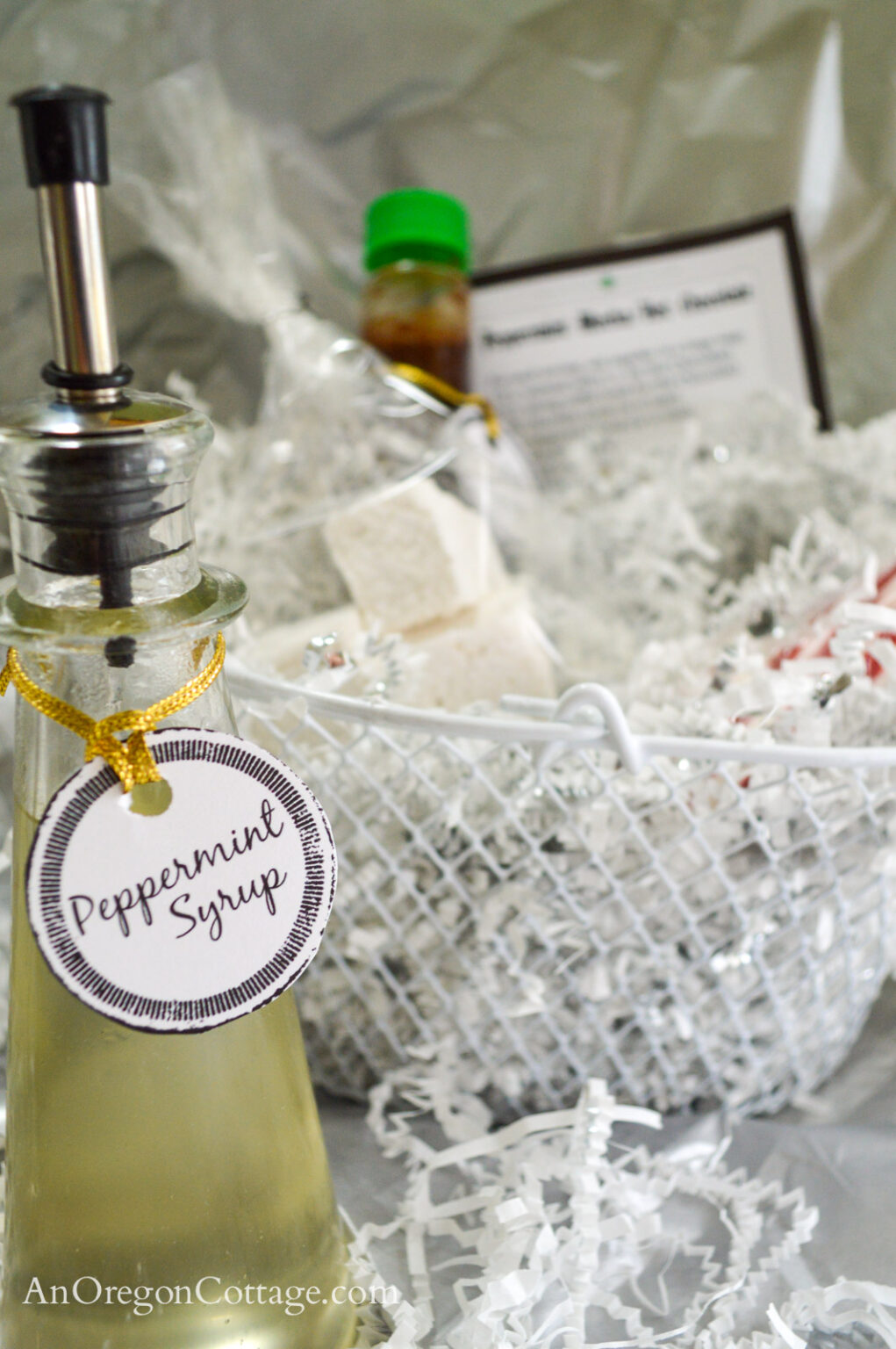 Easy Homemade Peppermint Mochas (+ Gift Basket Idea & Lower Sugar ...