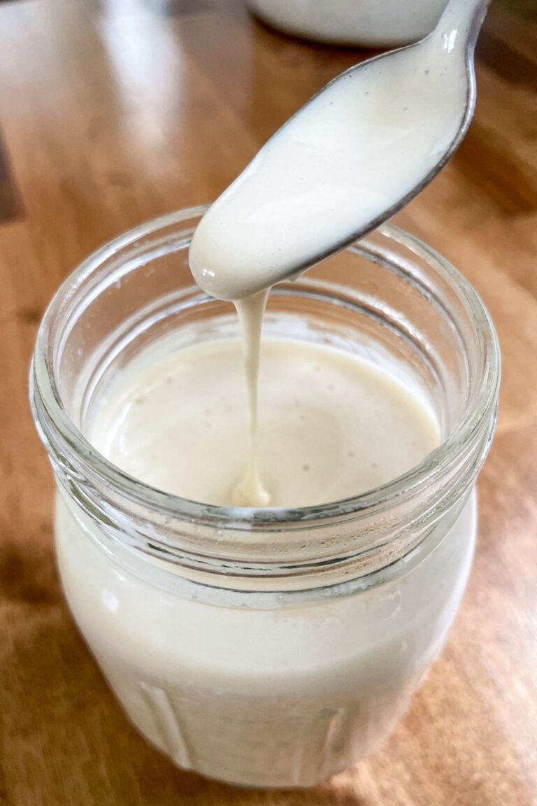 No Cook Homemade Sweetened Condensed Milk with Maple Syrup - An Oregon ...