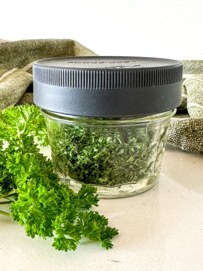 How to Dry Parsley - Oven, Dehydrator or Air - An Oregon Cottage