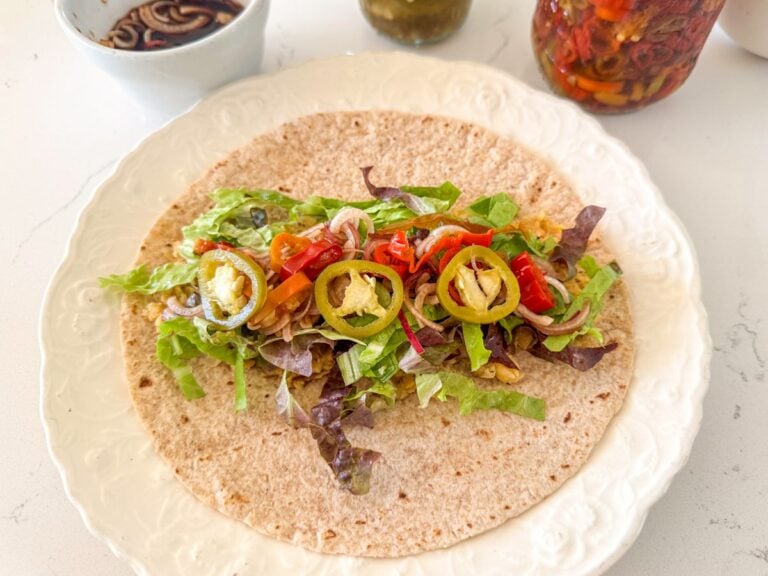 10 Minute Chickpea Wraps - A Pantry Recipe - An Oregon Cottage